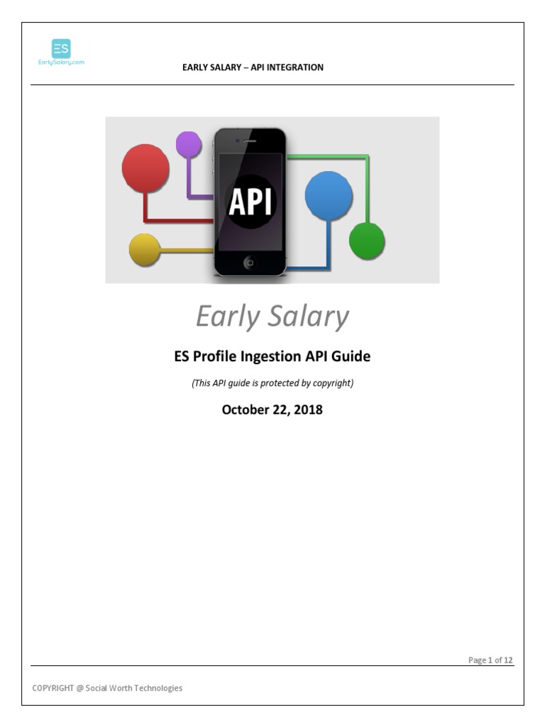 Early Salary Profile Ingestion API Guide - V 0.4 | PDF | Personal ...