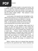 Debate Script | PDF | Expert | Justification