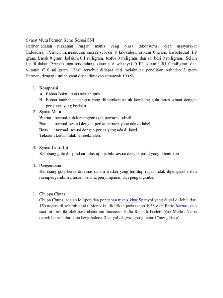 Kehalalan dan Komposisi Chupa Chups | PDF