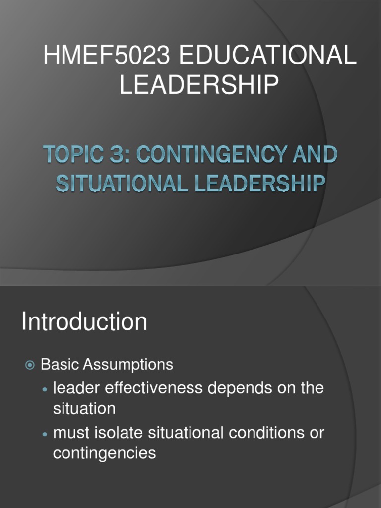 Hmef5023 Educational Leadership | PDF | Self-Improvement
