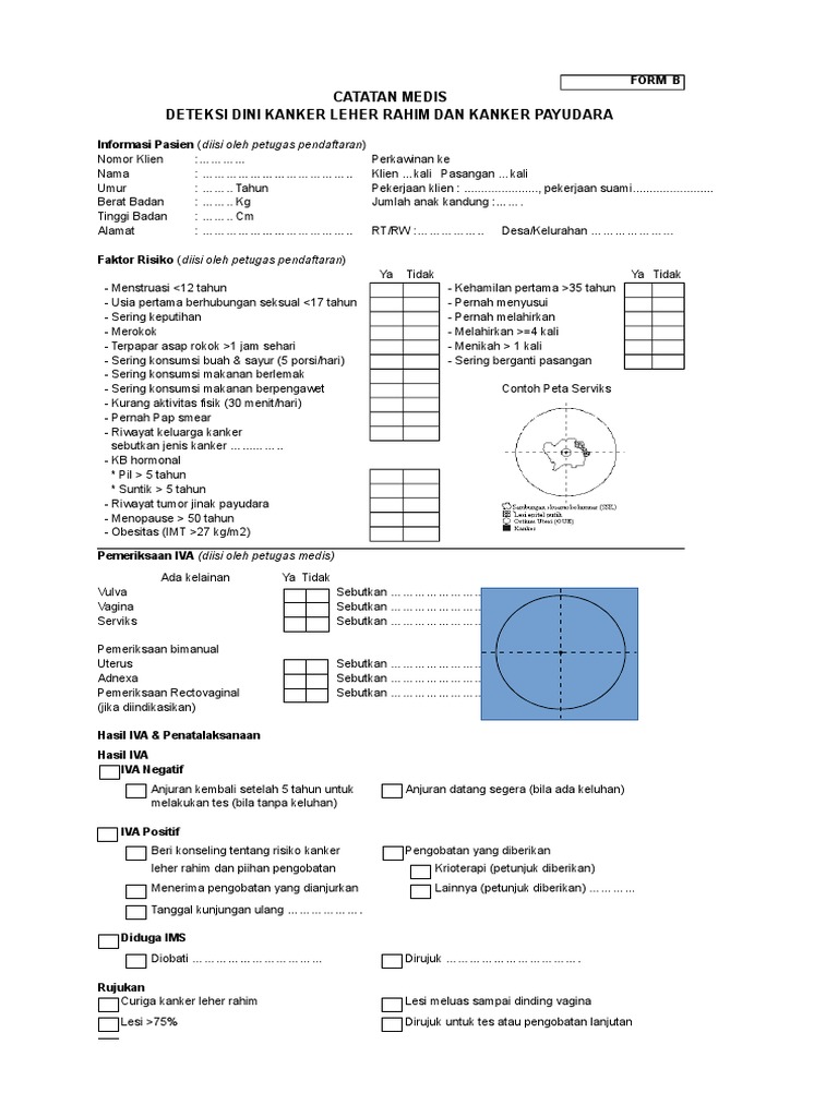 Form Skrining IVA | PDF