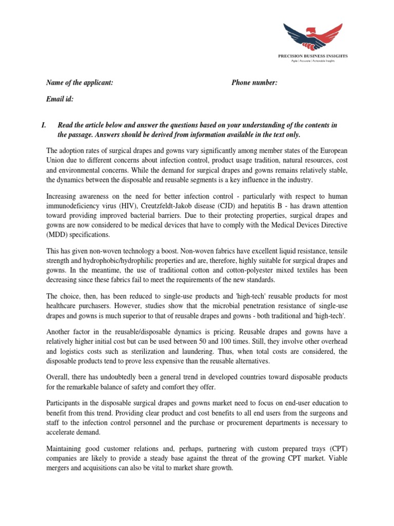 GDRC Distance Test 2 | PDF | Infection Control | Market (Economics)