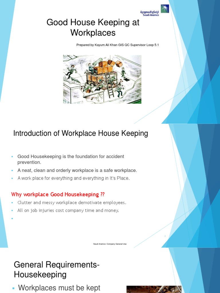 Good Housekeeping at Work Places | PDF | Safety | Business