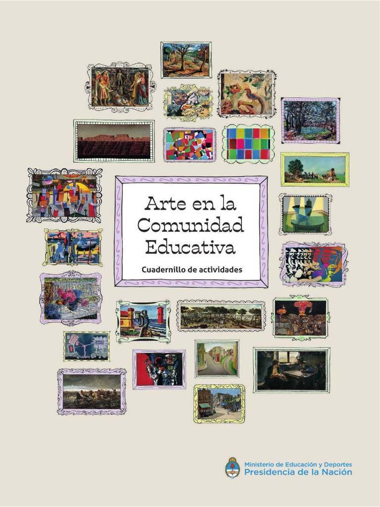 ARTE EN LA COMUNIDAD EDUCATIVA Cuadernillo Actividades PDF | PDF ...