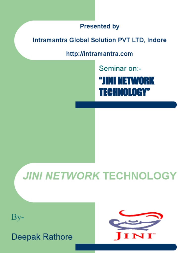 Jini Technology Pdf Computer Network Computing