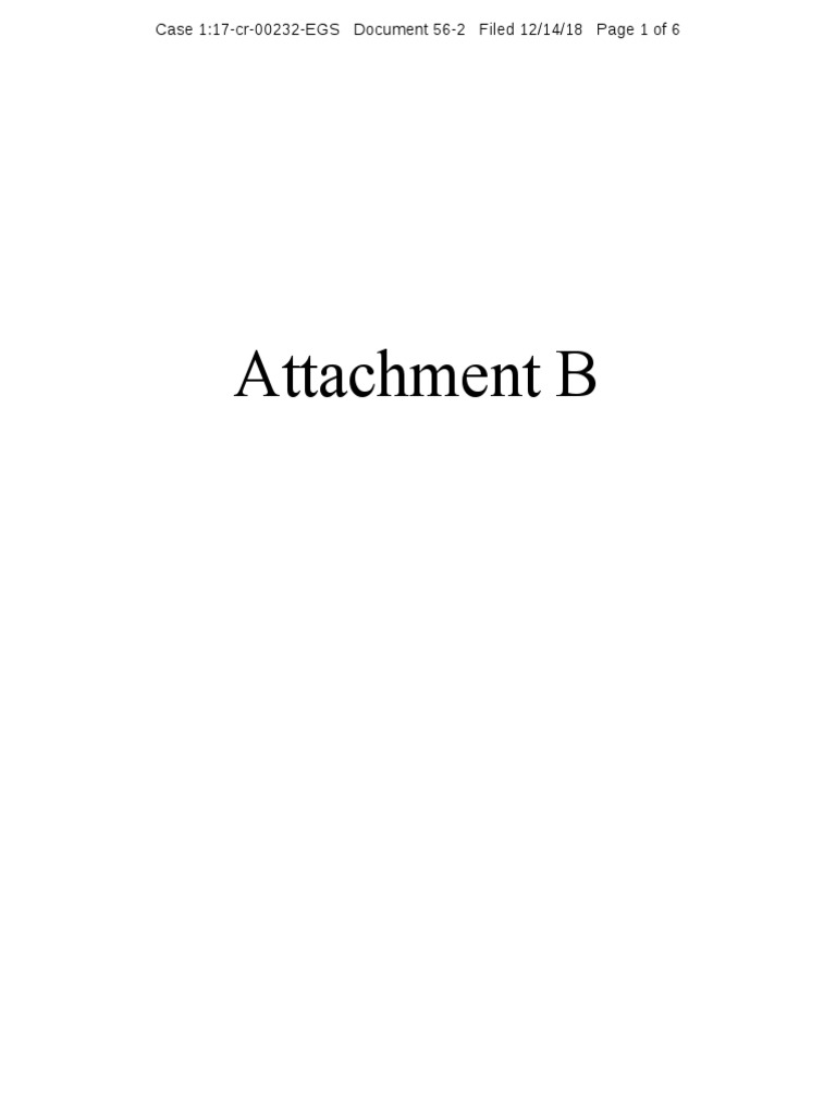 Attachment B | PDF | Law