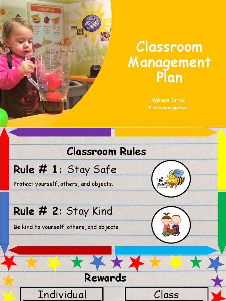 Pre-K Classroom Management Plan | PDF