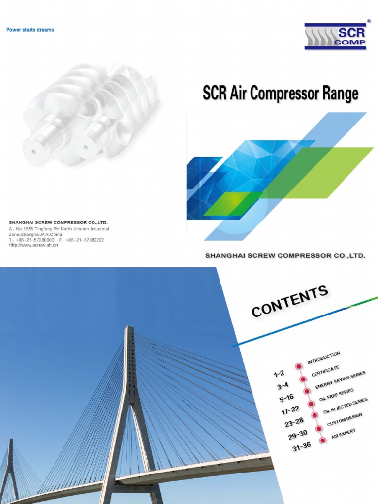 SCR Air Compressor(s) | PDF