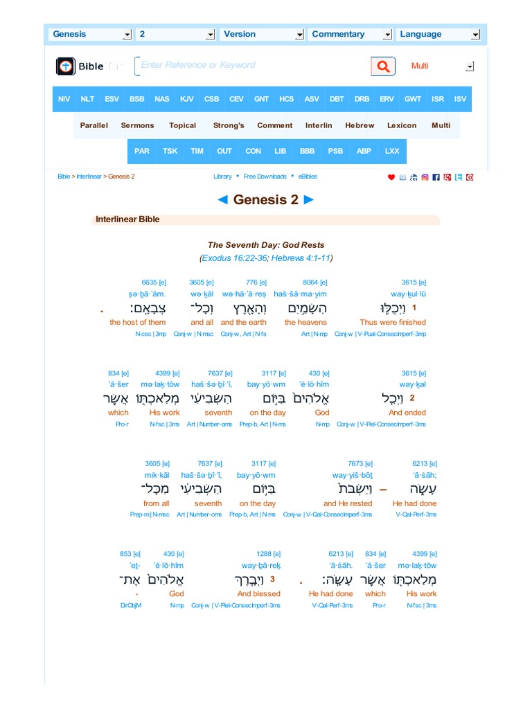 Genesis 2: Enter Reference or Keyword | PDF | Bible Content