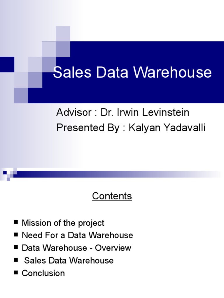Sales-Data-Warehouse62 Example PDF | PDF | Data Warehouse | Databases