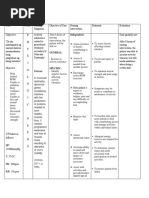 Nursing Management A. Nursing Care Plan | PDF | Weakness | Anemia