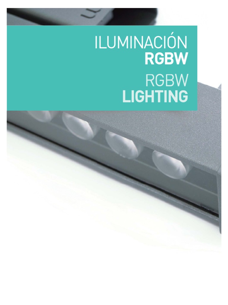 Iluminación RGBW | PDF | Diodo emisor de luz | Radiación electromagnética