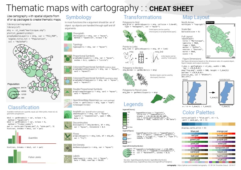 Create thematic maps in R with cartography | PDF | Cartography ...