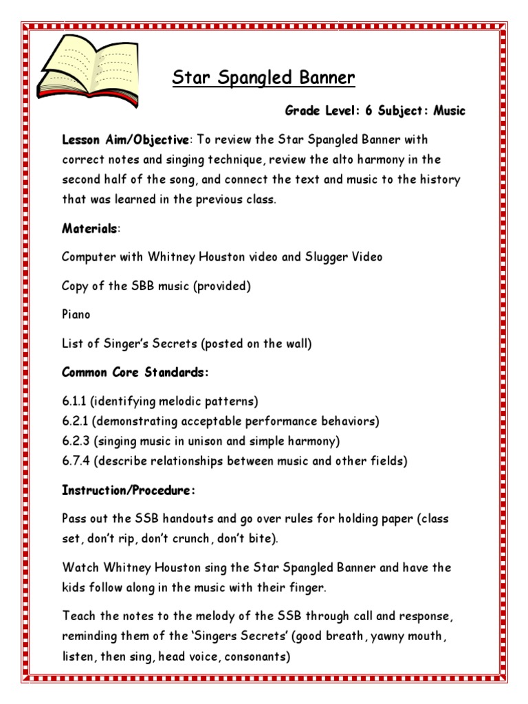 Star Spangled Banner LP | PDF