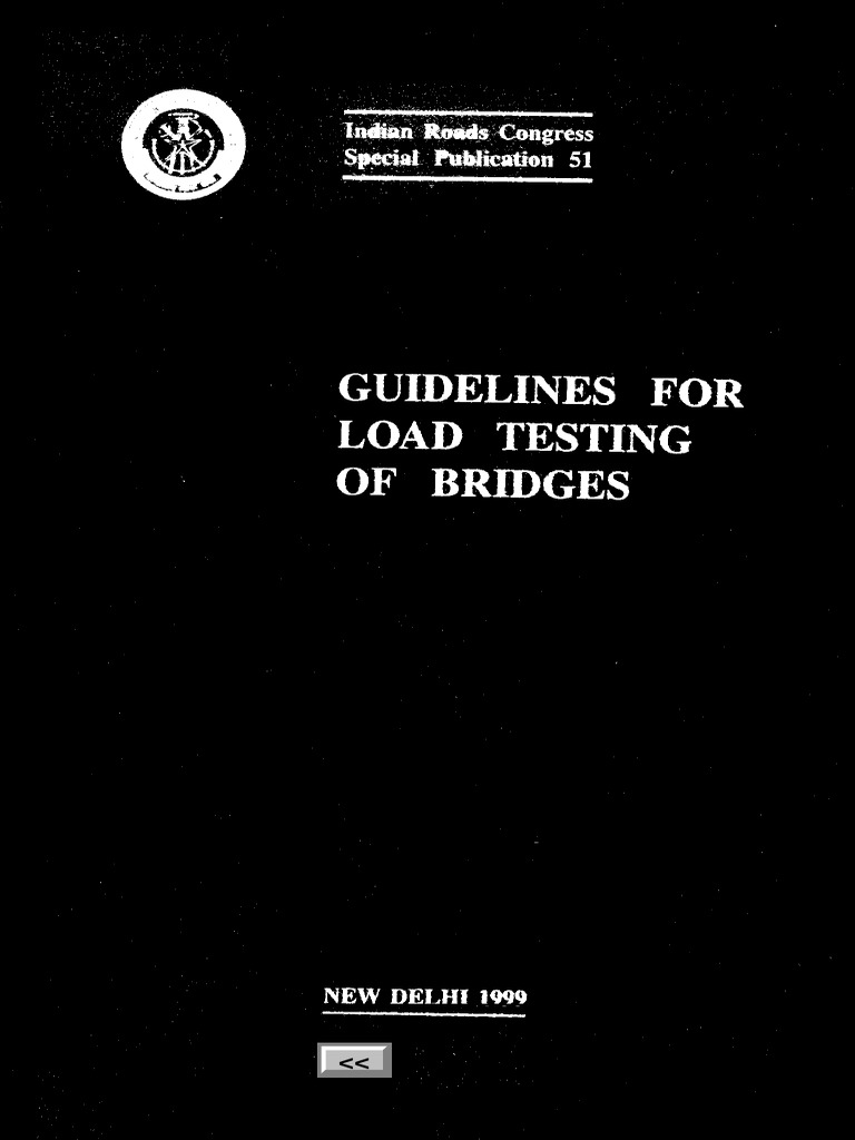IRC-SP-51 Load Testing of Bridges PDF | PDF | Structural Load | Fatigue ...
