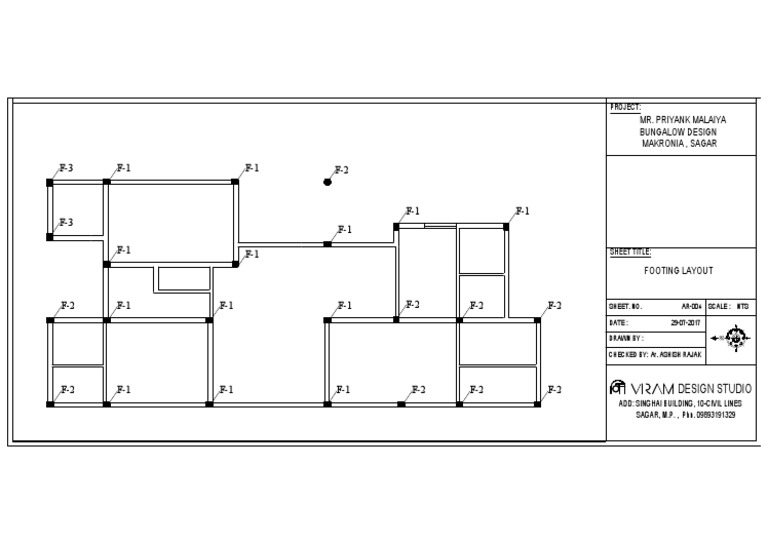 Footing Layout | PDF