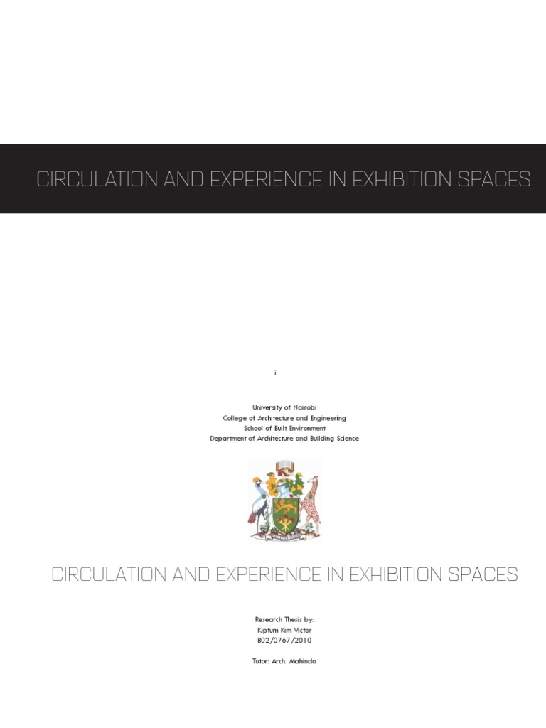 Exhibition Circulation and Experience | PDF | Senses | Perception