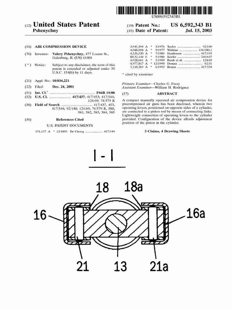 Pressure Air Gun | PDF | Piston | Lever