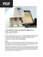 ROTEM Interpretation Guidelines | PDF | Coagulation | Blood