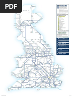 Great Northern Route Map | PDF | Rail Transport | Public Transport