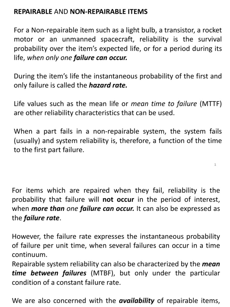 Reliability Engineering | PDF | Reliability Engineering | Analysis