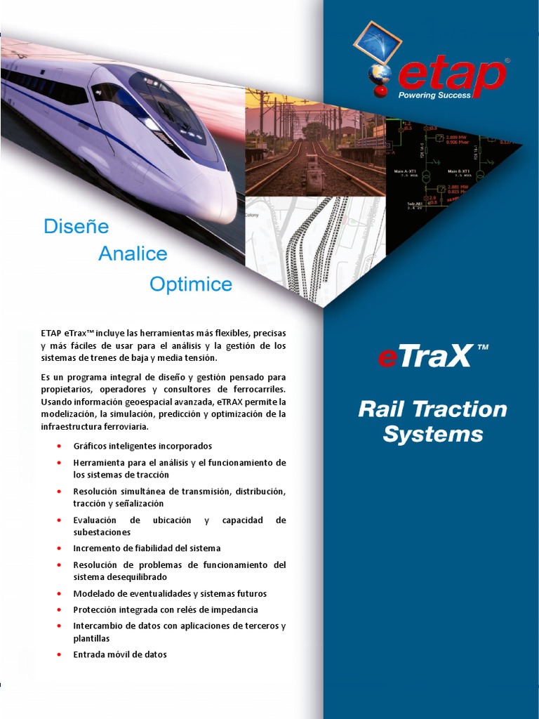 Etrax Solución de Sistemas de Tracción2 TRENES | PDF | Transformador ...