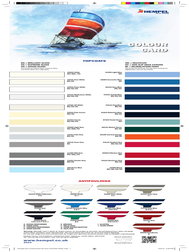 Hempel ColourCard | PDF