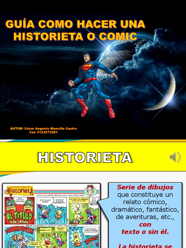 Guía Completa para Crear Historietas | PDF | Cómics | Perspectiva (Gráfica)