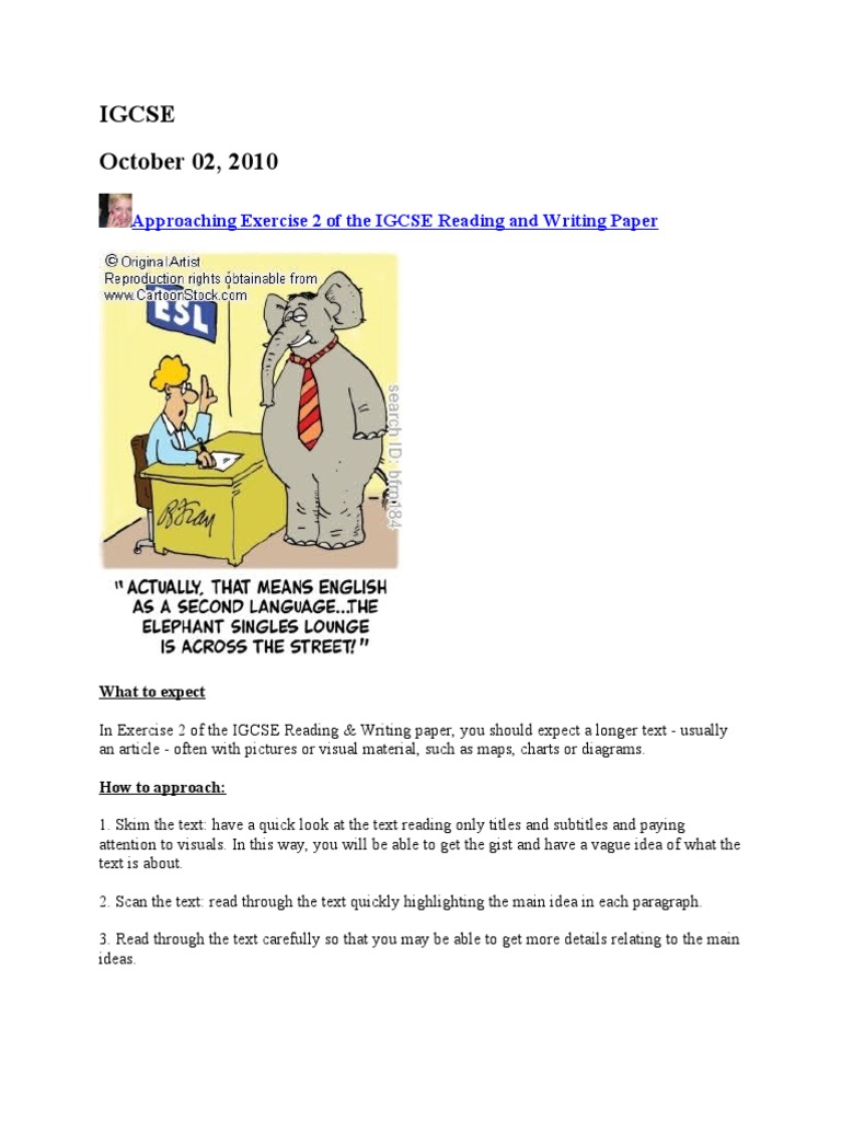 IGCSE | PDF | Question | Test (Assessment)