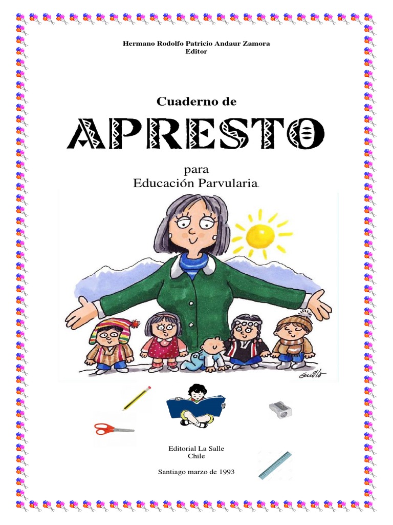 Andaur Zamora, Rodolfo - Cuaderno de apresto para educación parvularia ...