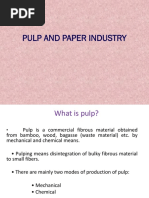Pulp and Paper Industry Presentation | PDF | Pulp (Paper) | Paper