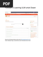 Tutorial Mahasiswa ELearning ATMI - UP7082020 PDF | PDF