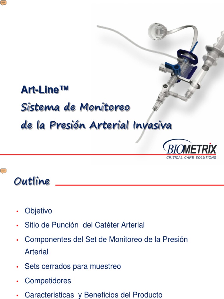 sp-Art-Line™-Blood Pressure Monitoring Set PDF | PDF | Presión ...