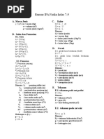 Rangkuman Materi IPA Kelas 9 K13 Revisi, Lengkap! | PDF | Sains & Matematika