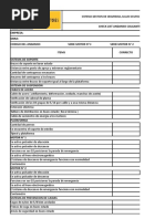 Check List Andamios Colgantes | PDF