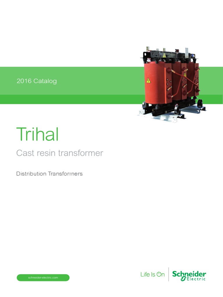 Trihal Cat NRJED315663EN 24082016 | PDF | Transformer | Relay