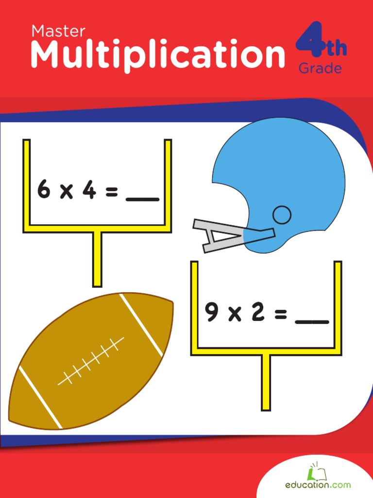 Master Multiplication Workbook | PDF | Gallon | Multiplication