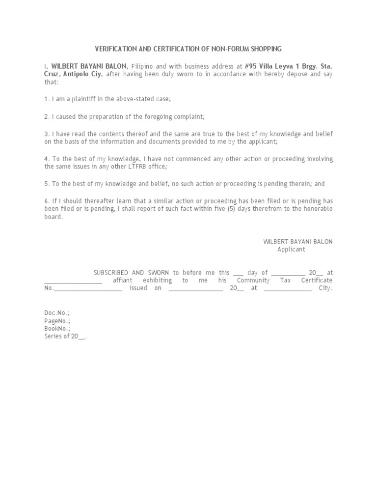 Verification and Certification of Non | PDF