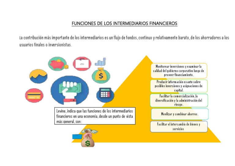 Funciones de los Intermediarios Financieros | PDF
