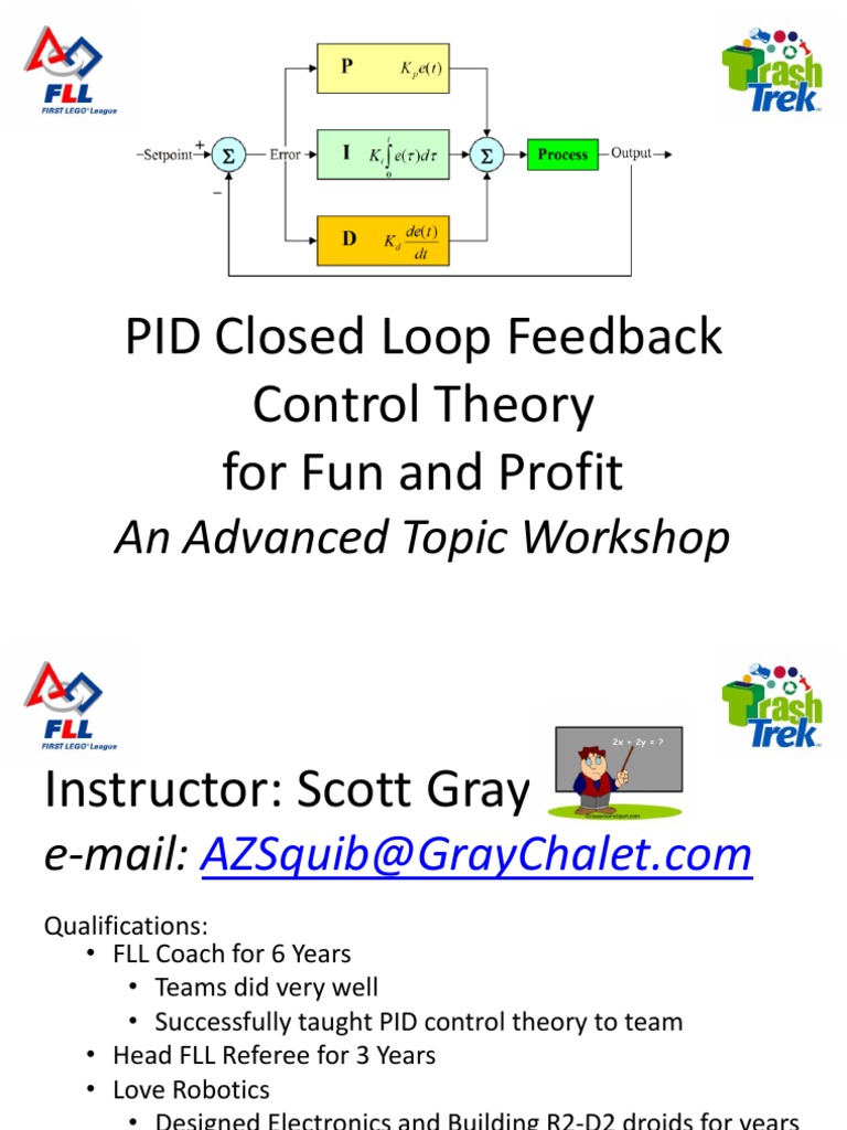 Pid Kids | PDF | Control Theory | Slope
