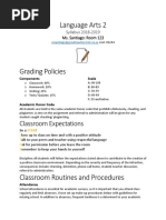 Sequencing Rubric | PDF
