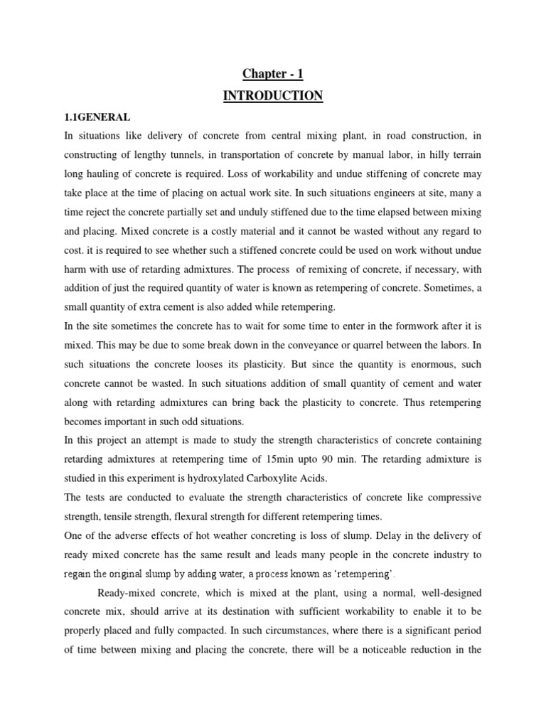 Re of Concrete | PDF | Concrete | Sand