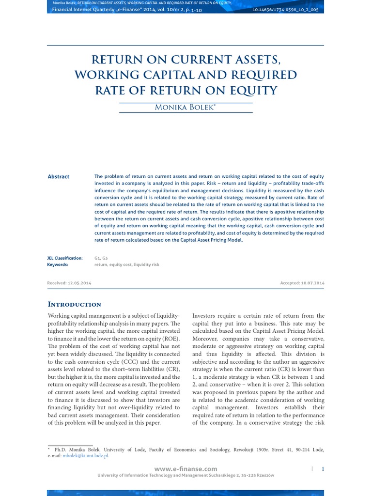 Capital Structure | PDF | Cost Of Capital | Coefficient Of Determination