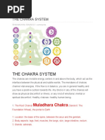 Chakra Handout | PDF | Chakra | Back Pain