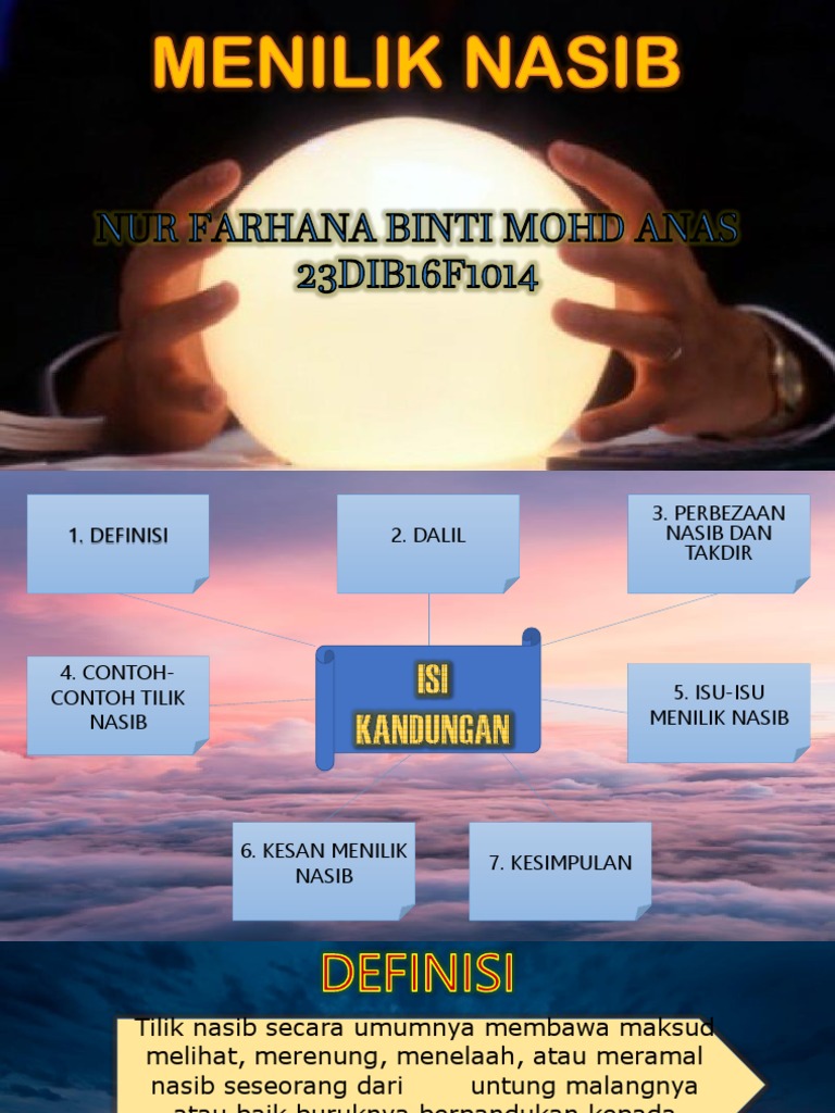Menilik Nasib: Definisi dan Isu | PDF
