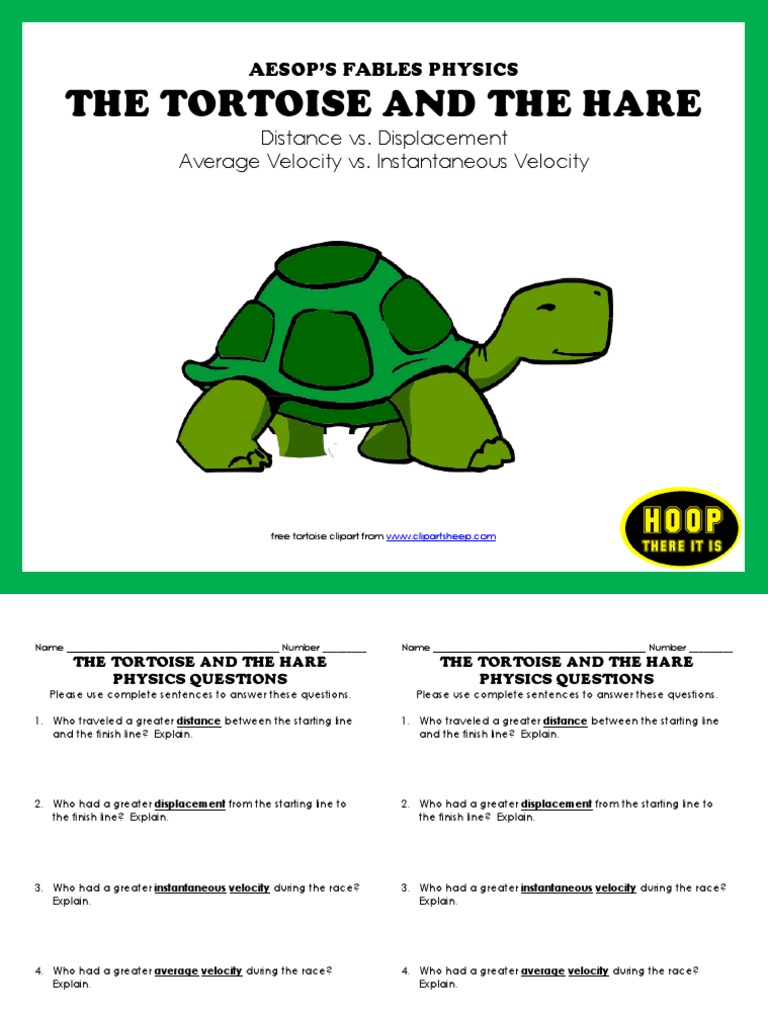 Tortoise and Hare Physics | PDF
