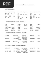 Fisa Citim Pe Silabe | PDF