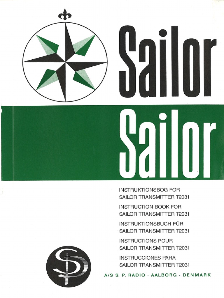 Sailor T2031 (Manual) | PDF