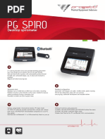 Spesifikasi Spirometer BTL-08 Spiro | PDF | Electrical Engineering ...