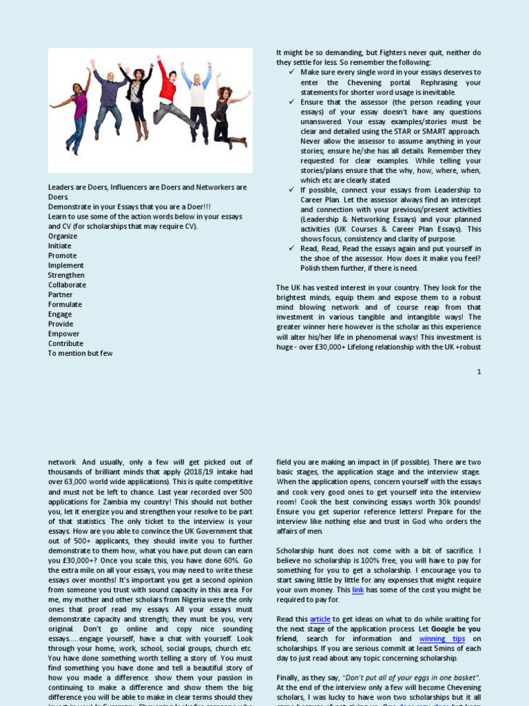 Final Thought | PDF | Essays | Leadership